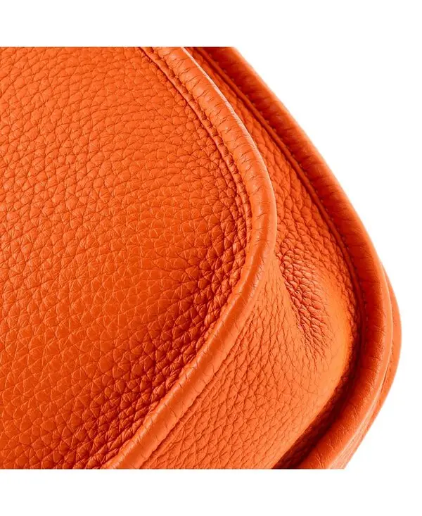 Hermès Pm Evelyne Bag Gen Iii Clemence - Orange