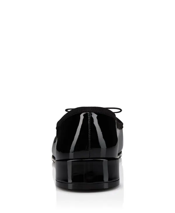 CHRISTIAN LOUBOUTIN Sweetie Jane Strass Ballerina Flats - Black