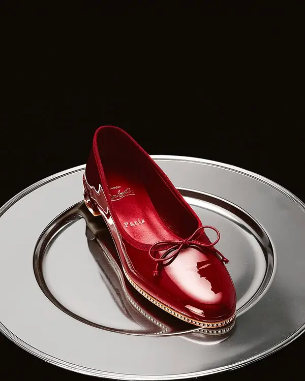 CHRISTIAN LOUBOUTIN Sweetie Jane Strass Ballerina Flats - Empire