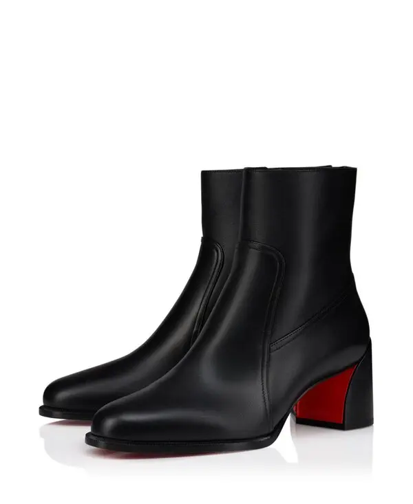 CHRISTIAN LOUBOUTIN Ira Zipped Booties