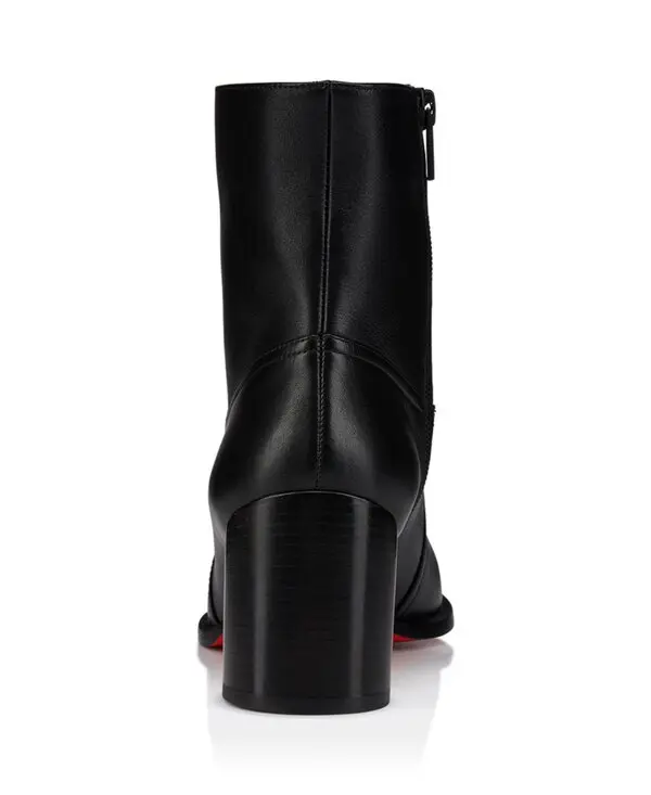 CHRISTIAN LOUBOUTIN Ira Zipped Booties