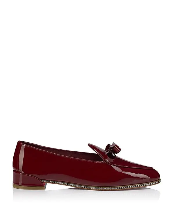 CHRISTIAN LOUBOUTIN Mocastrass Loafers With Bow Detailing - Empire