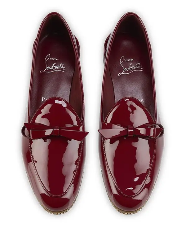 CHRISTIAN LOUBOUTIN Mocastrass Loafers With Bow Detailing - Empire