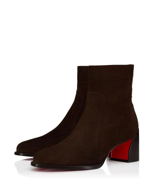 CHRISTIAN LOUBOUTIN Ira Zipped Booties
