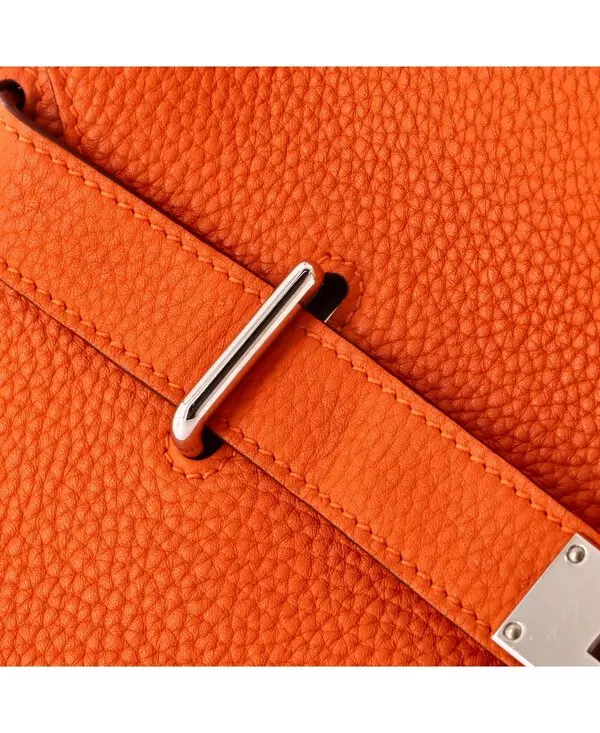 Hermès 37 Jypsiere Bag Clemence - Orange