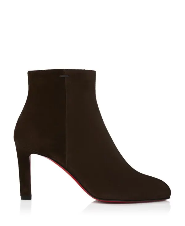 CHRISTIAN LOUBOUTIN Fannylove Booty Zip-up Ankle Boots - Cosme