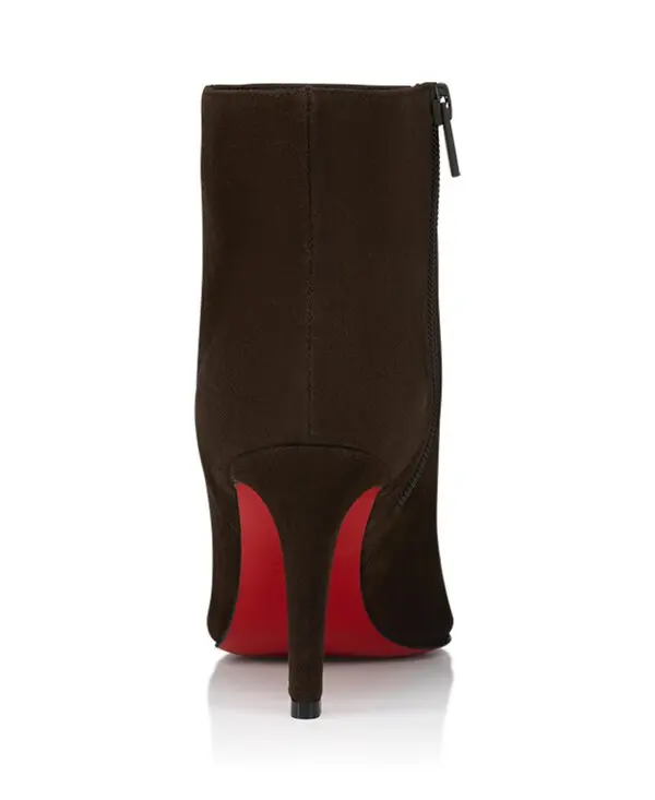 CHRISTIAN LOUBOUTIN Fannylove Booty Zip-up Ankle Boots - Cosme