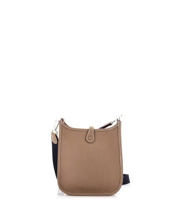 Hermès Tpm Evelyne Bag Gen Iii Clemence - Gray