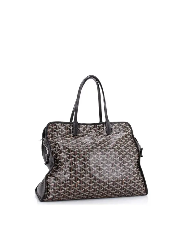 Goyard Pm Hardy Pet Carrier Coated Canvas