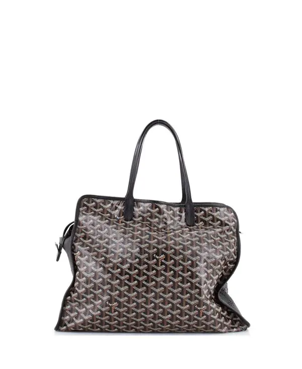Goyard Pm Hardy Pet Carrier Coated Canvas