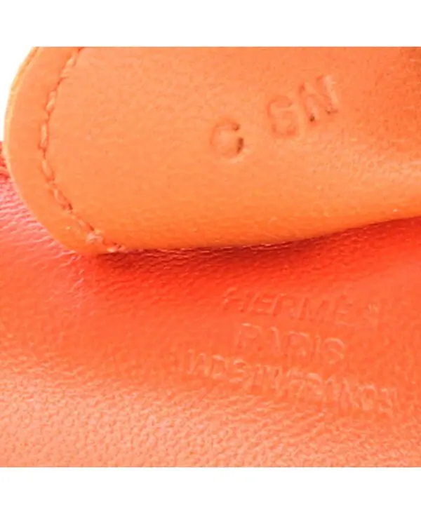 Hermès Mm Grigri Rodeo Bag Charm Leather