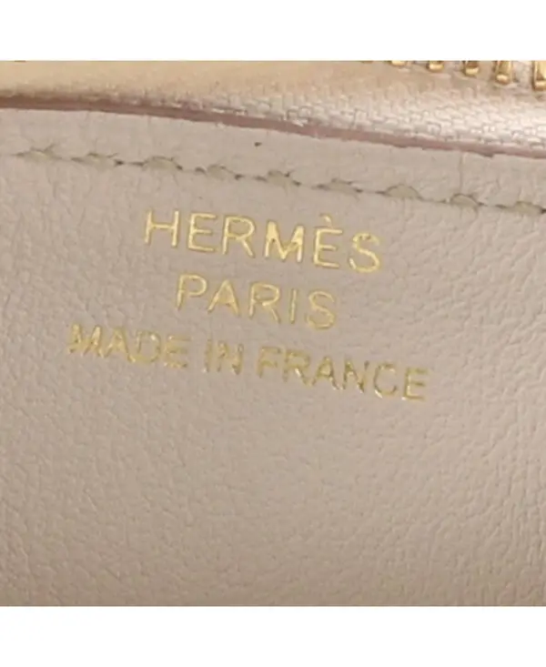 Hermès Zipengo Chaine D'ancre Zip Card Holder Leather