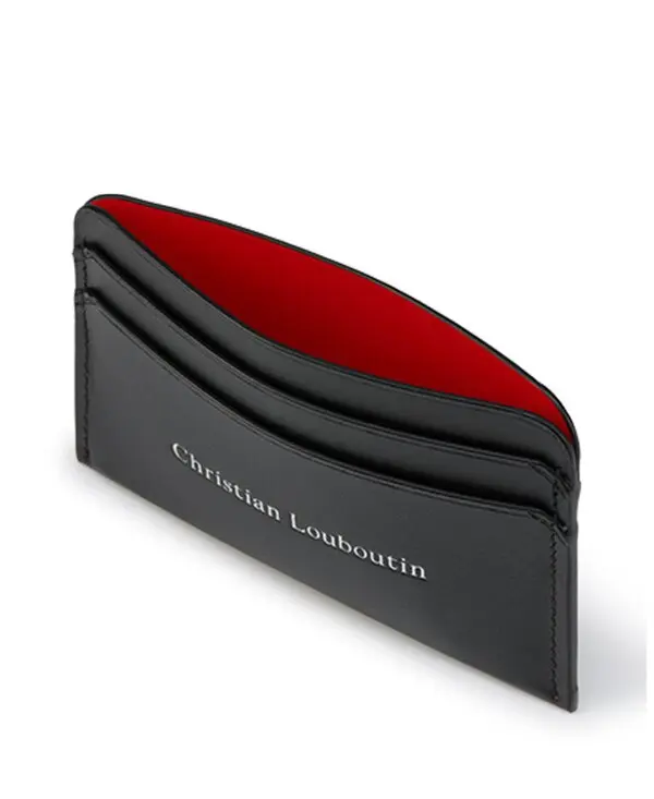 CHRISTIAN LOUBOUTIN Canopy Compact Wallets - Black