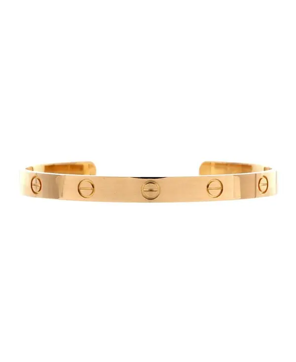 CARTIER Love Cuff Bracelet 18k