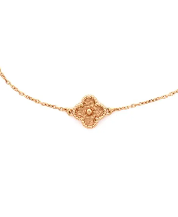 VAN CLEEF & ARPELS Sweet Alhambra Bracelet 18k Rose Gold