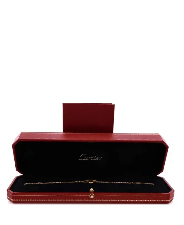 CARTIER 2 Diamonds Love Bracelet 18k With Diamonds