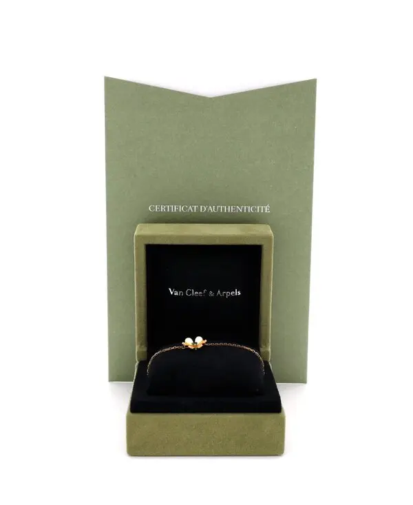VAN CLEEF & ARPELS Mini Frivole Bracelet 18k With Emerald