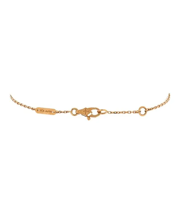VAN CLEEF & ARPELS Mini Frivole Bracelet 18k With Emerald