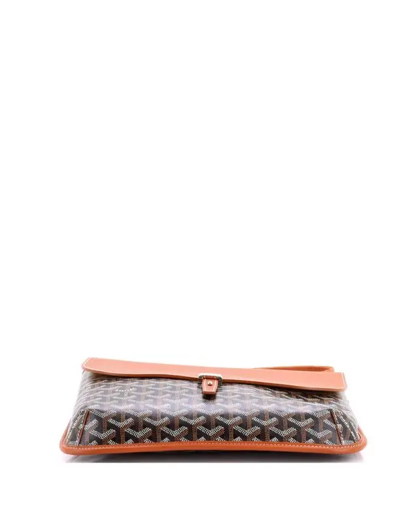 Goyard Coursier Messenger Bag Coated Canvas And Leather