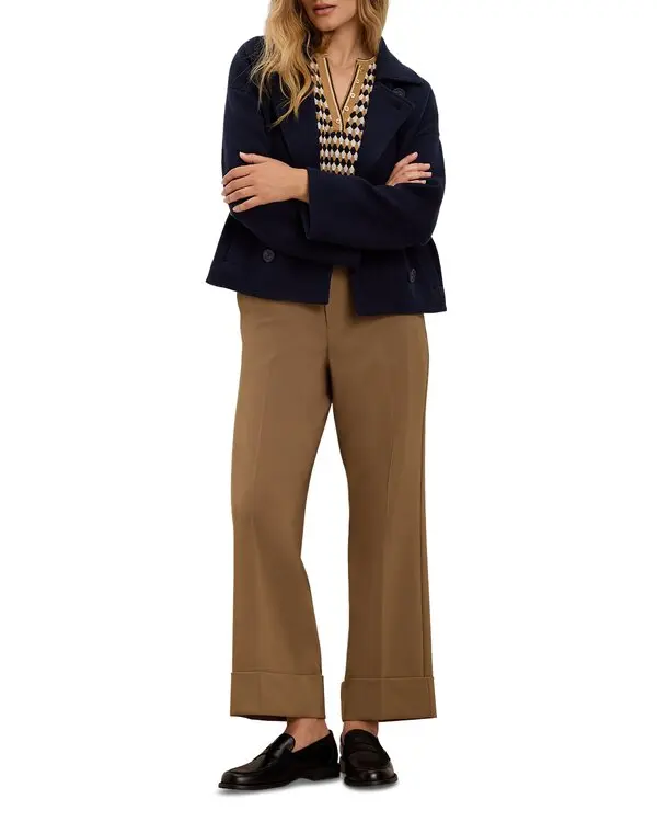 NIC+ZOE Clarendon Stretch Cuffed Ankle Pants