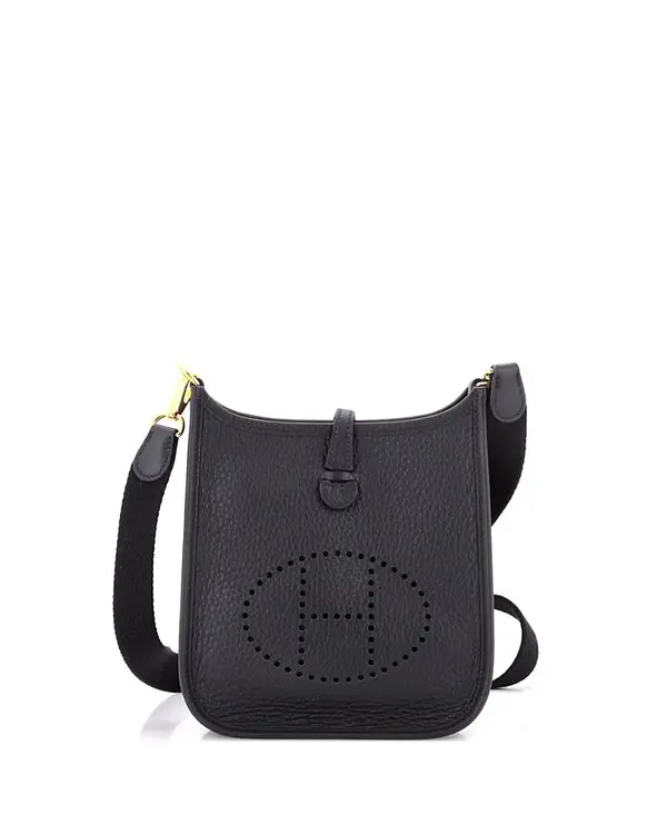 Hermès Tpm Evelyne Bag Gen Iii Clemence - Black