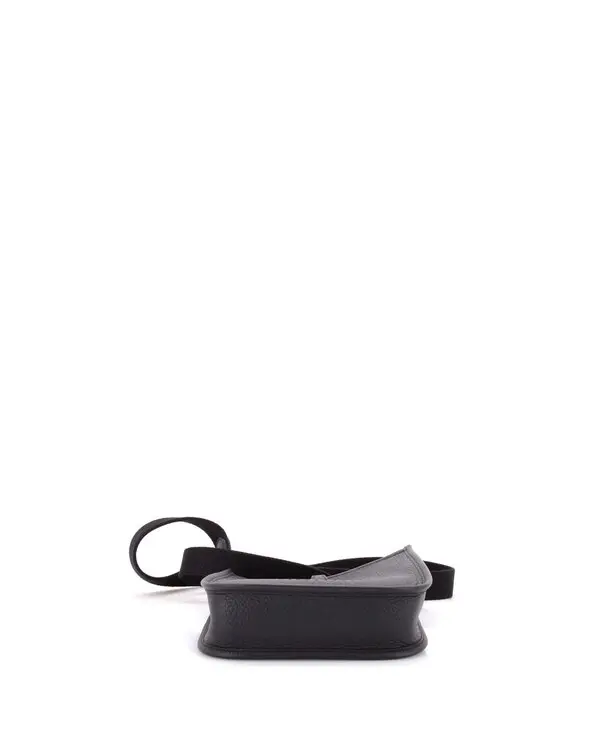 Hermès Clemence Tpm Evelyne Bag Gen Iii - Black
