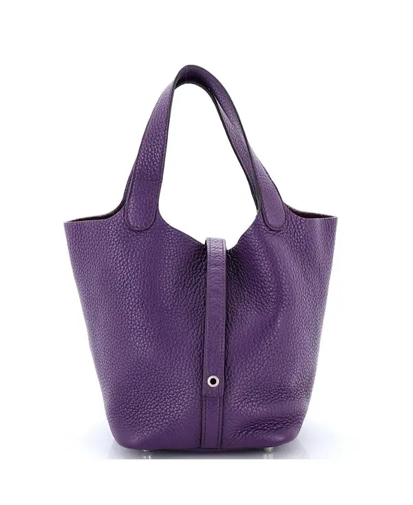 Hermès Pm Picotin Lock Bag Clemence