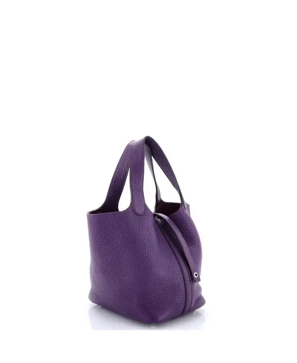 Hermès Pm Picotin Lock Bag Clemence