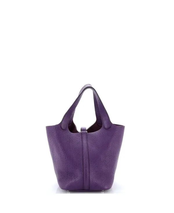Hermès Pm Picotin Lock Bag Clemence