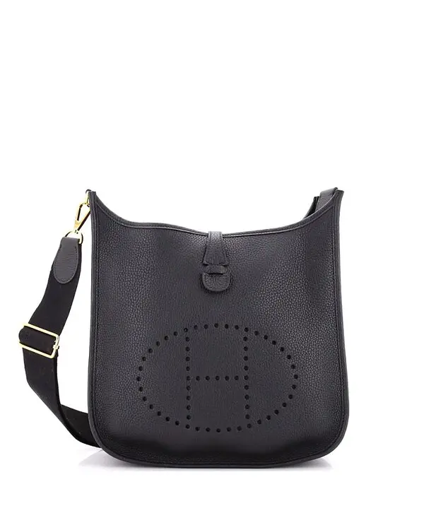 Hermès Evelyne Bag Gen Iii Clemence - Black