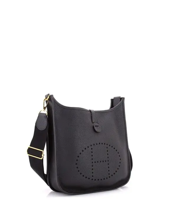 Hermès Evelyne Bag Gen Iii Clemence - Black
