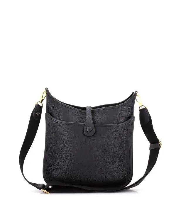 Hermès Evelyne Bag Gen Iii Clemence - Black