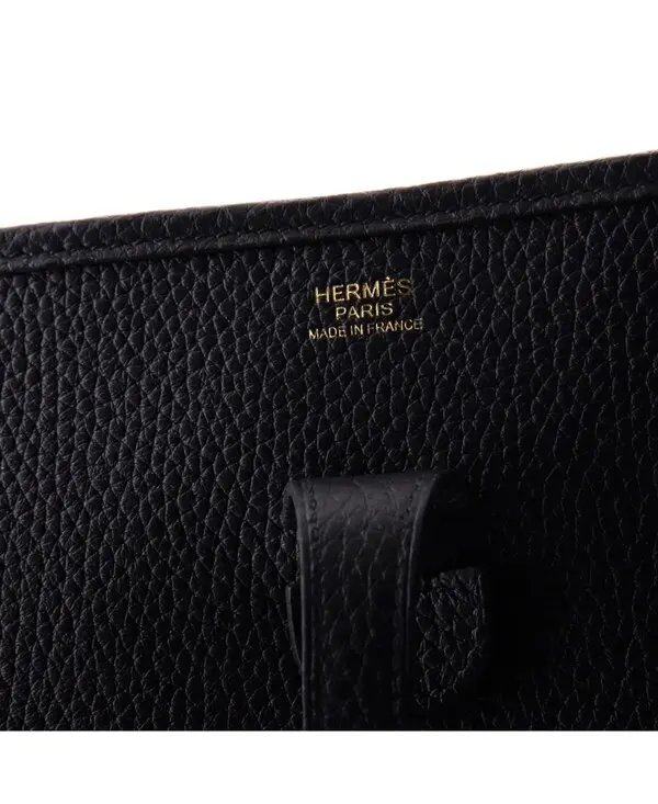 Hermès Evelyne Bag Gen Iii Clemence - Black
