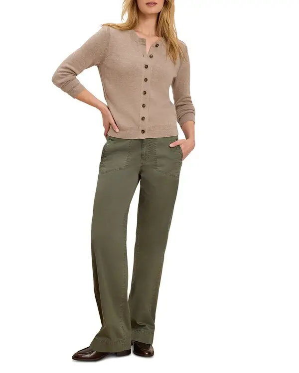NIC+ZOE Highland Cotton Stretch Utility Pants