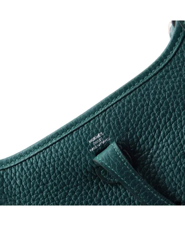 Hermès Tpm Evelyne Bag Gen Iii Clemence - Green
