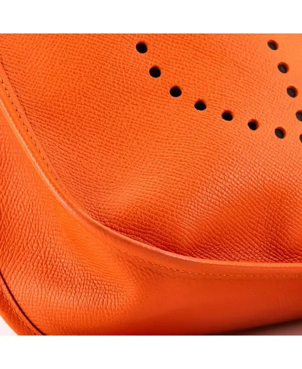Hermès Pm Evelyne Bag Gen Iii Epsom - Orange