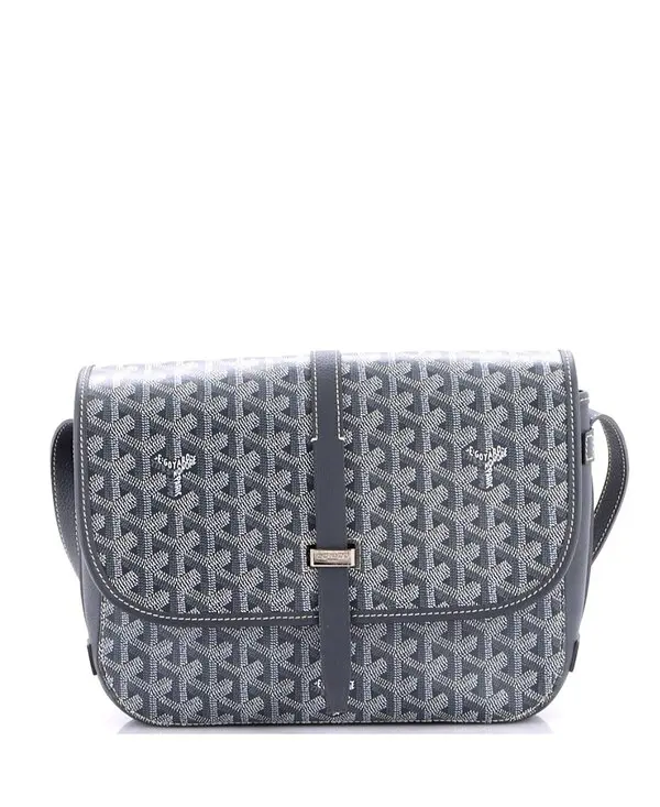 Goyard Mm Belvedere Ii Messenger Bag Coated Canvas