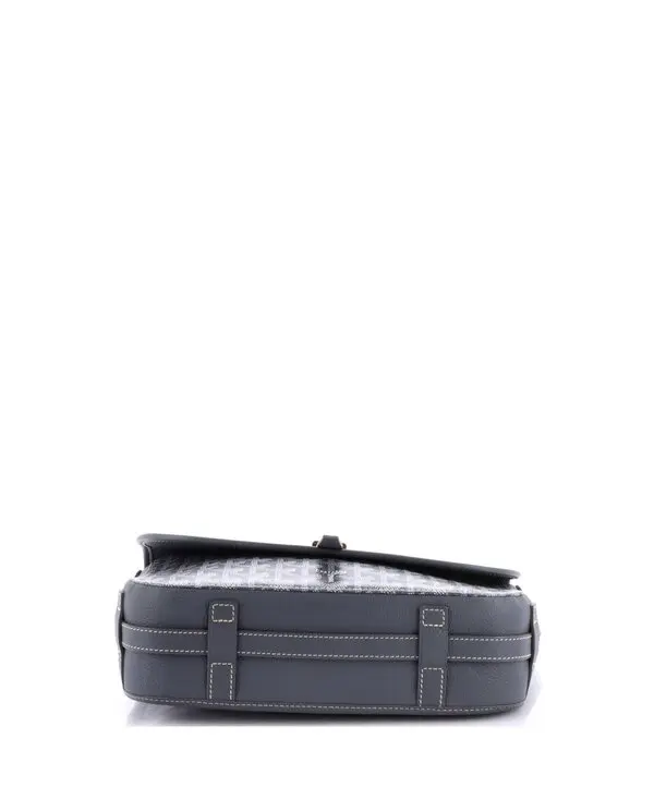 Goyard Mm Belvedere Ii Messenger Bag Coated Canvas