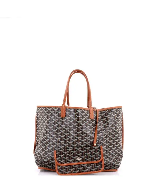 Goyard Pm Anjou Reversible Tote Coated Canvas