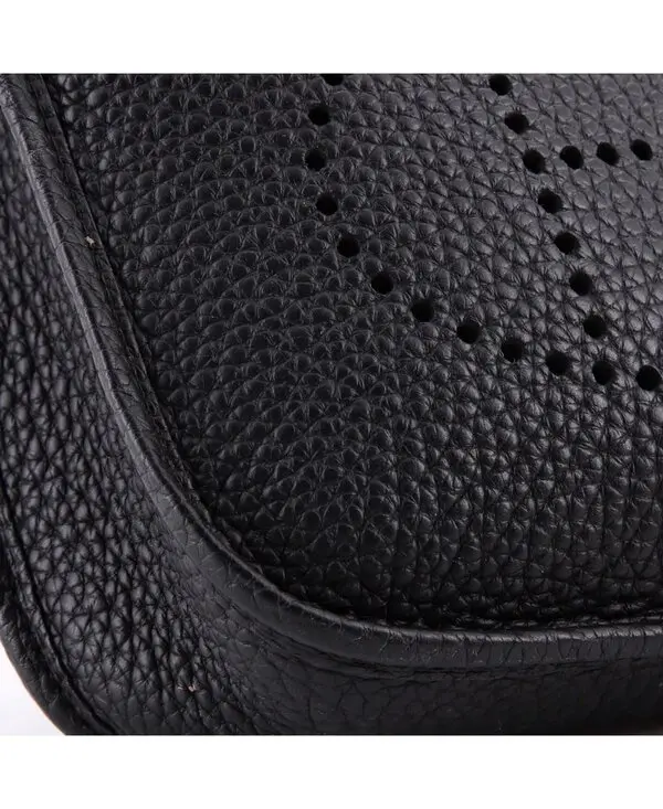 Hermès Tpm Evelyne Bag Gen Iii Clemence - Black