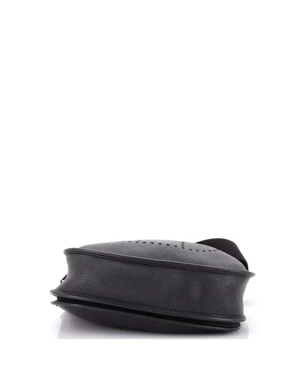 Hermès Pm Evelyne Bag Gen Iii Clemence - Black