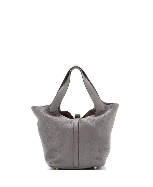 Hermès Mm Picotin Lock Bag Clemence