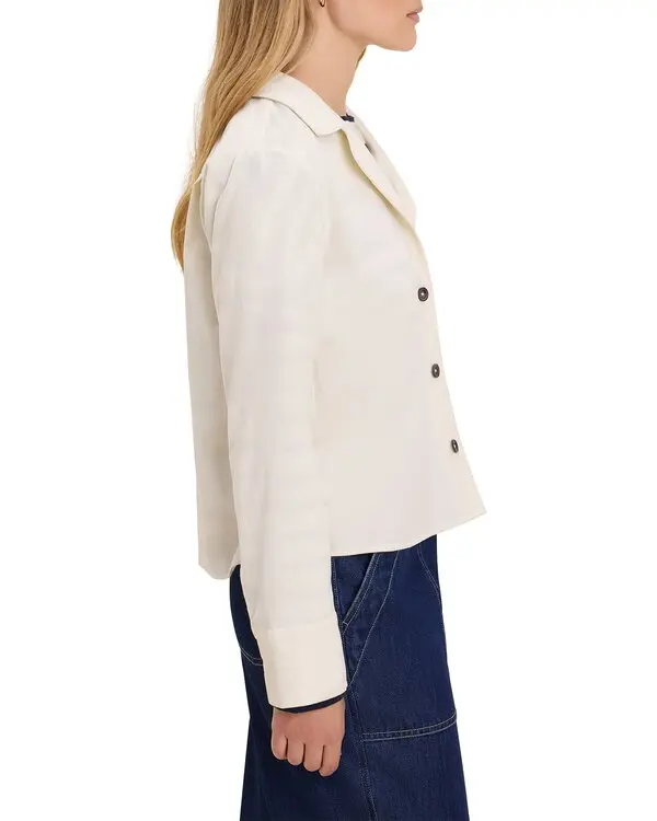 NIC+ZOE Corduroy Shirt Jacket - Coconut