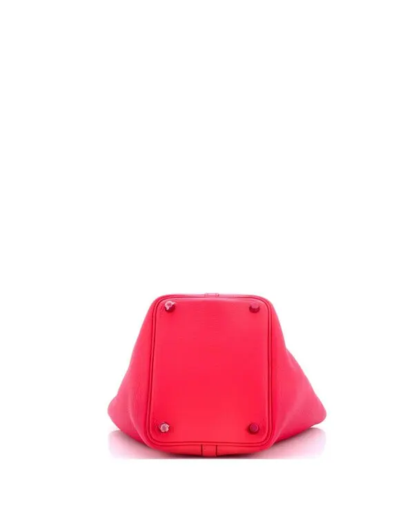 Hermès Pm Monochrome Picotin Lock Bag Clemence