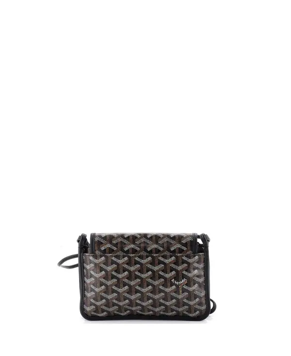 Goyard Plumet Clutch Wallet Coated Canvas - Black