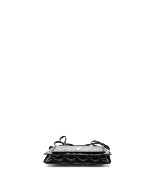 Goyard Plumet Clutch Wallet Coated Canvas - Black
