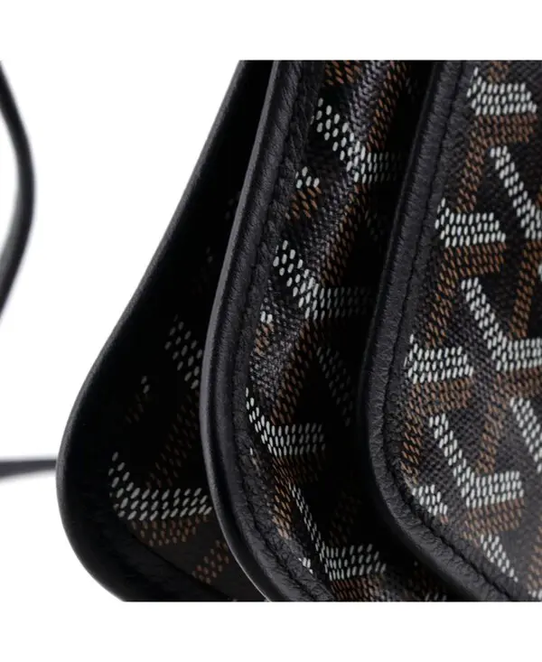 Goyard Plumet Clutch Wallet Coated Canvas - Black