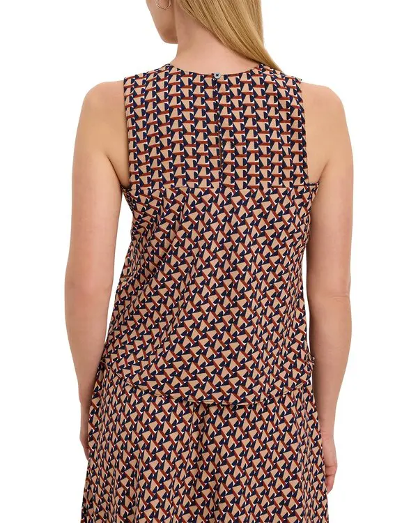 NIC+ZOE Transit Tiles Sleeveless Top