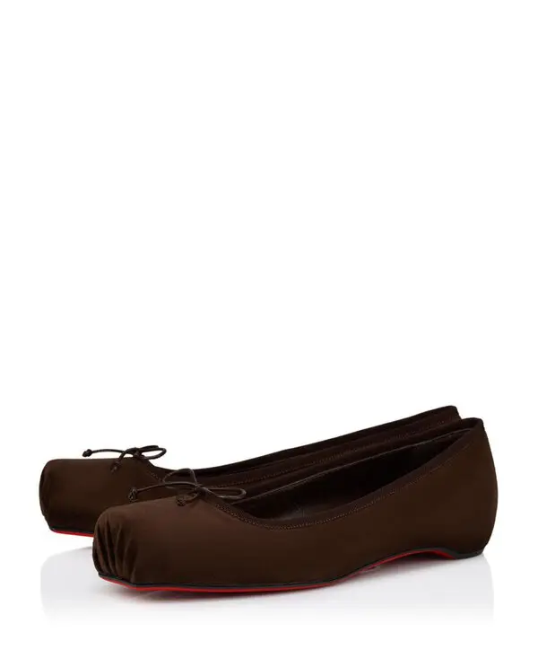 CHRISTIAN LOUBOUTIN Cassia Nodo Ballerina Flats - Cosme