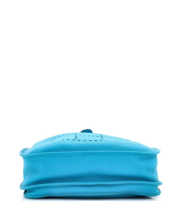 Hermès Gm Evelyne Bag Gen Iii Clemence - Blue